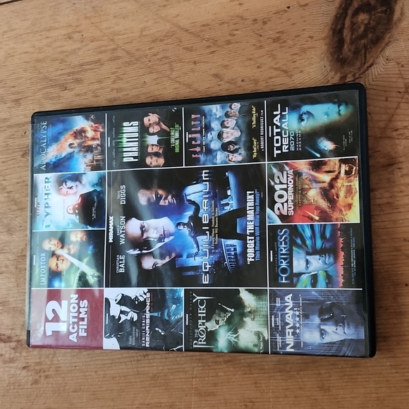 Other | 12 Action Films Dvds | Poshmark